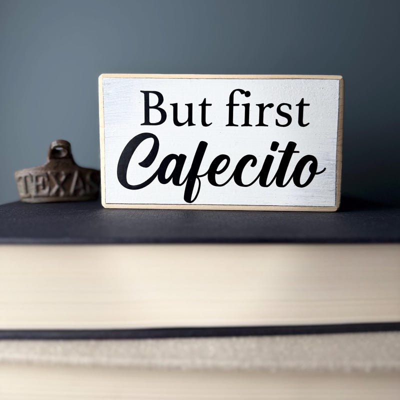 Cafecito Sign - Etsy