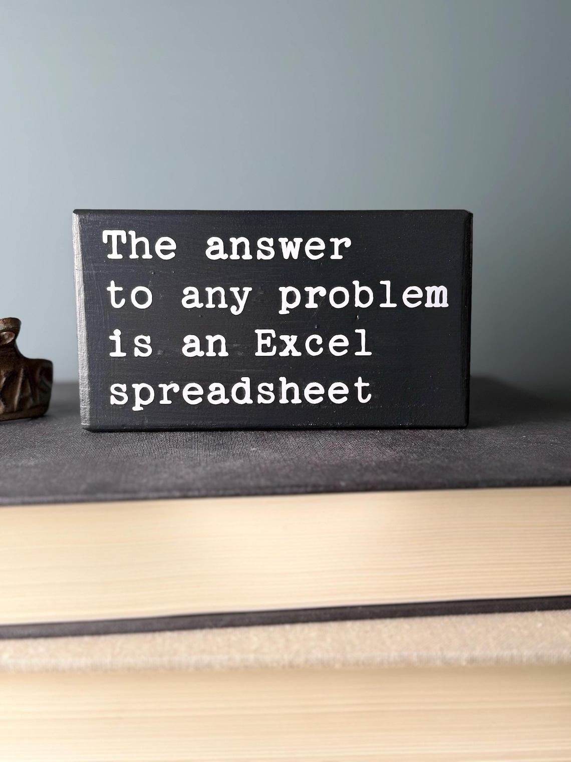 Excel Spreadsheet Funny Wood Sign - Office Desk Decor - Etsy