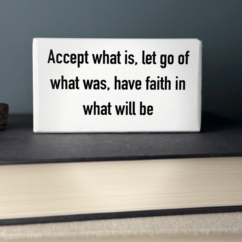 Accept What is Sign - Etsy