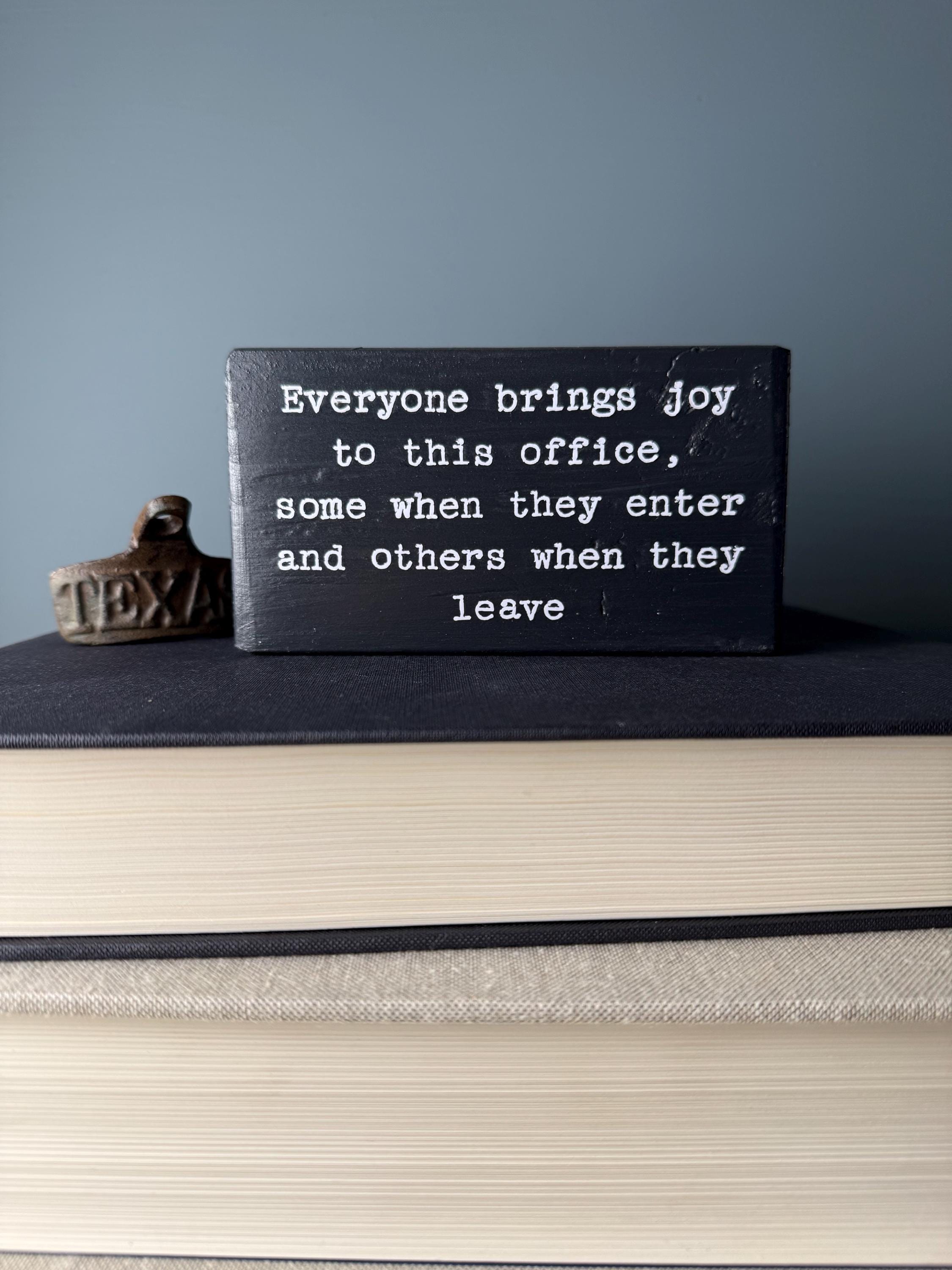 Funny Office Decor Sign, Humorous Coworker Gift - Etsy