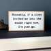 Funny Office Desk Wood Sign, Sarcastic Cubicle Decor - Etsy
