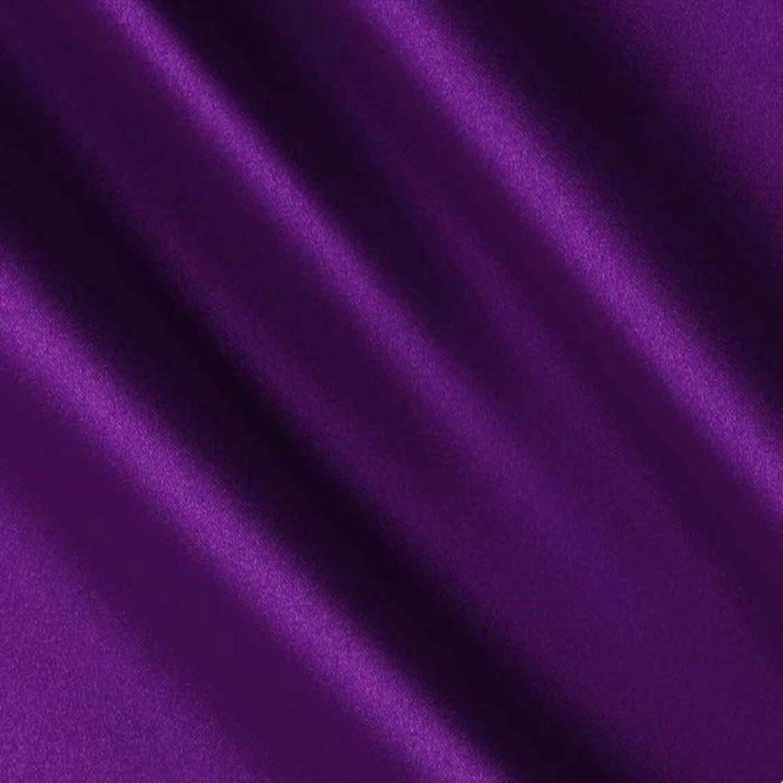 Purple Satin Fabric 60 Inch Wide 20 Yards by Roll | Etsy