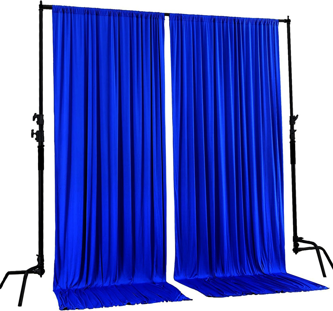 10 Feet Wide Polyester Backdrop Drapes Curtains Panels With - Etsy