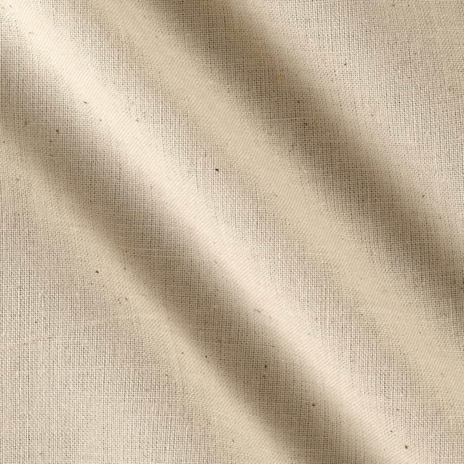 60" Cotton Muslin Natural Beige, Fabric by the Yard - Etsy