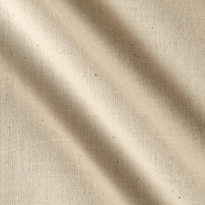 60" Cotton Muslin Natural Beige, Fabric by the Yard - Etsy