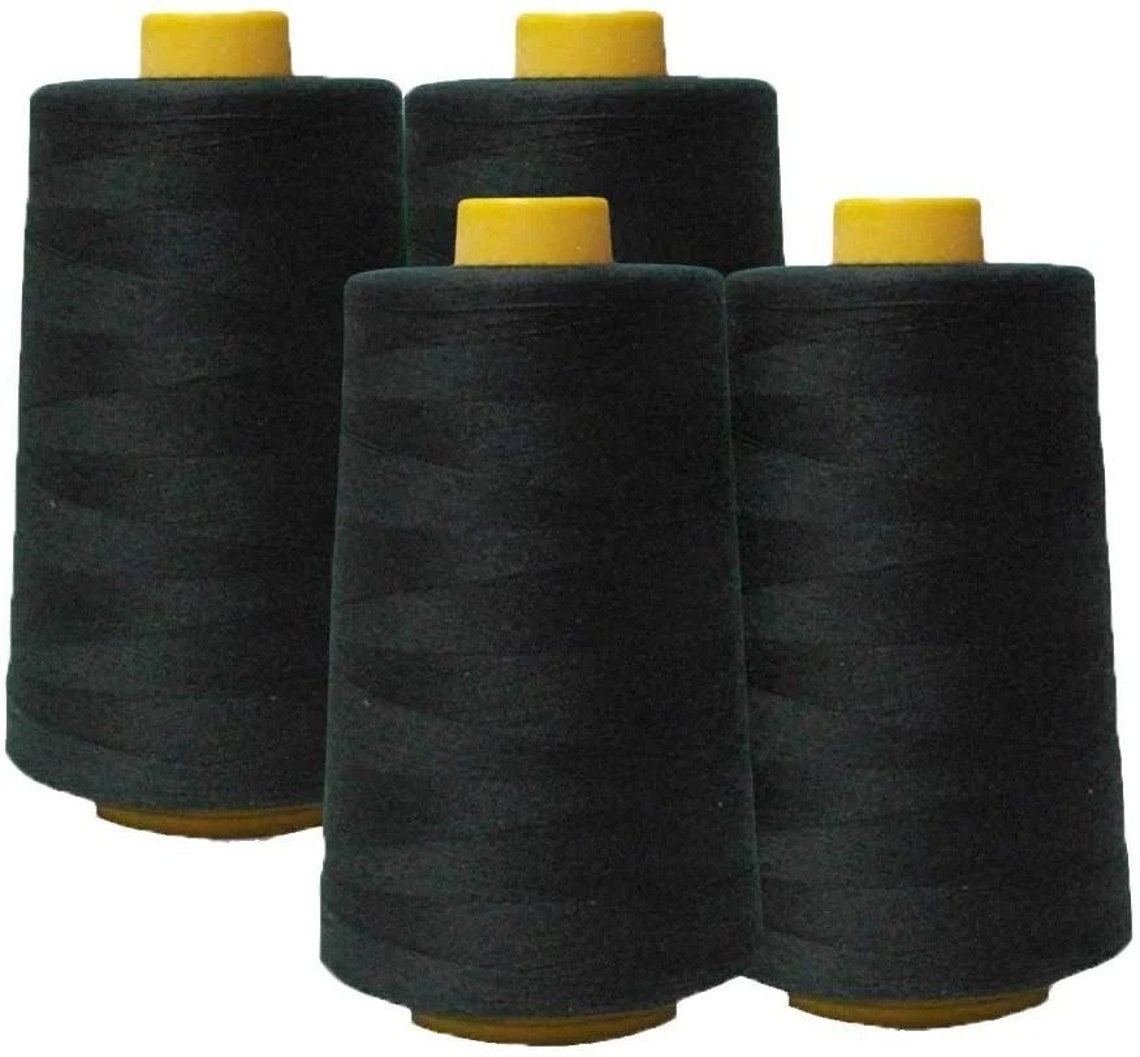 AK Trading 4-pack All Purpose Sewing Thread Cones (6000 Yards Each) of ...