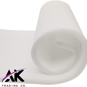 White Upholstery Sheet Foam Padding Certipur-us Certified (seat ...