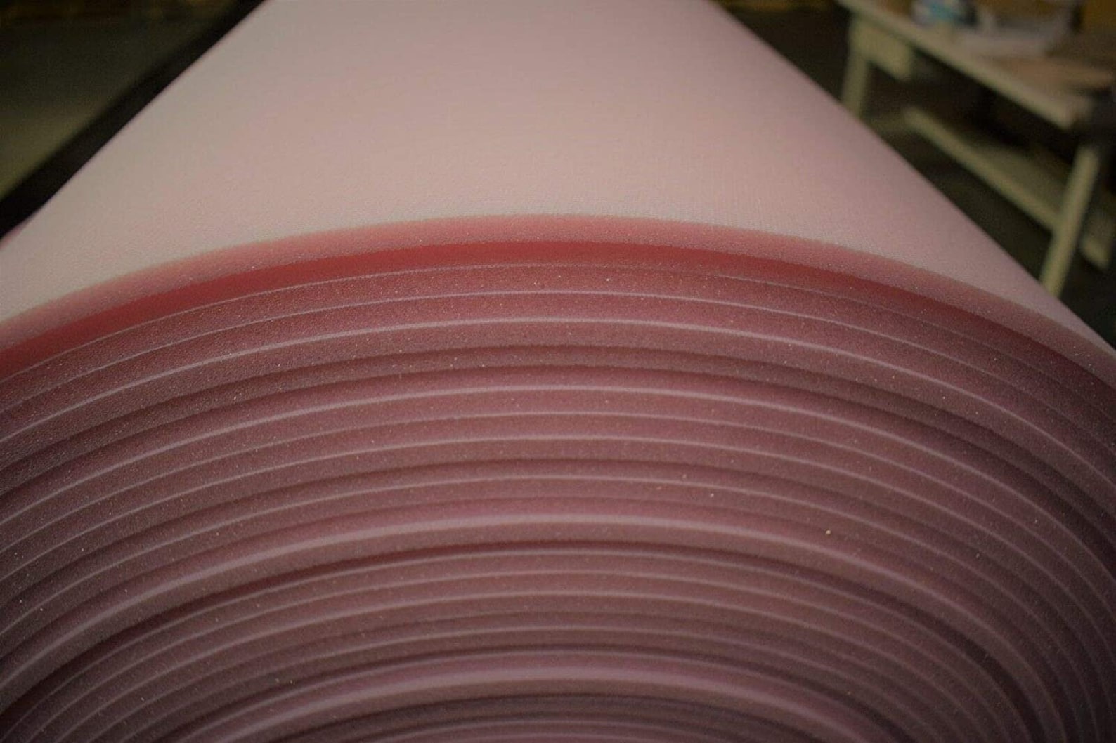 Pink 1/4 Scrim Cloth Backed Premium Sewing Foam Pleating Padding ...