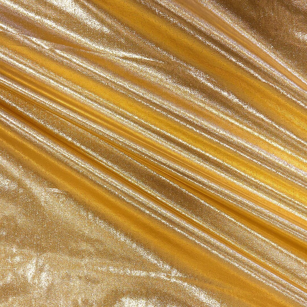 Tissue Lame Gold, Fabric by the Yard - Etsy