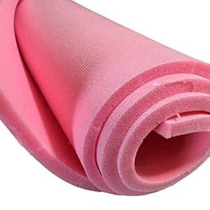 Luvfabrics Pink Foam Upholstery Sew 1/4" Craft Padding W/scrim Backing ...