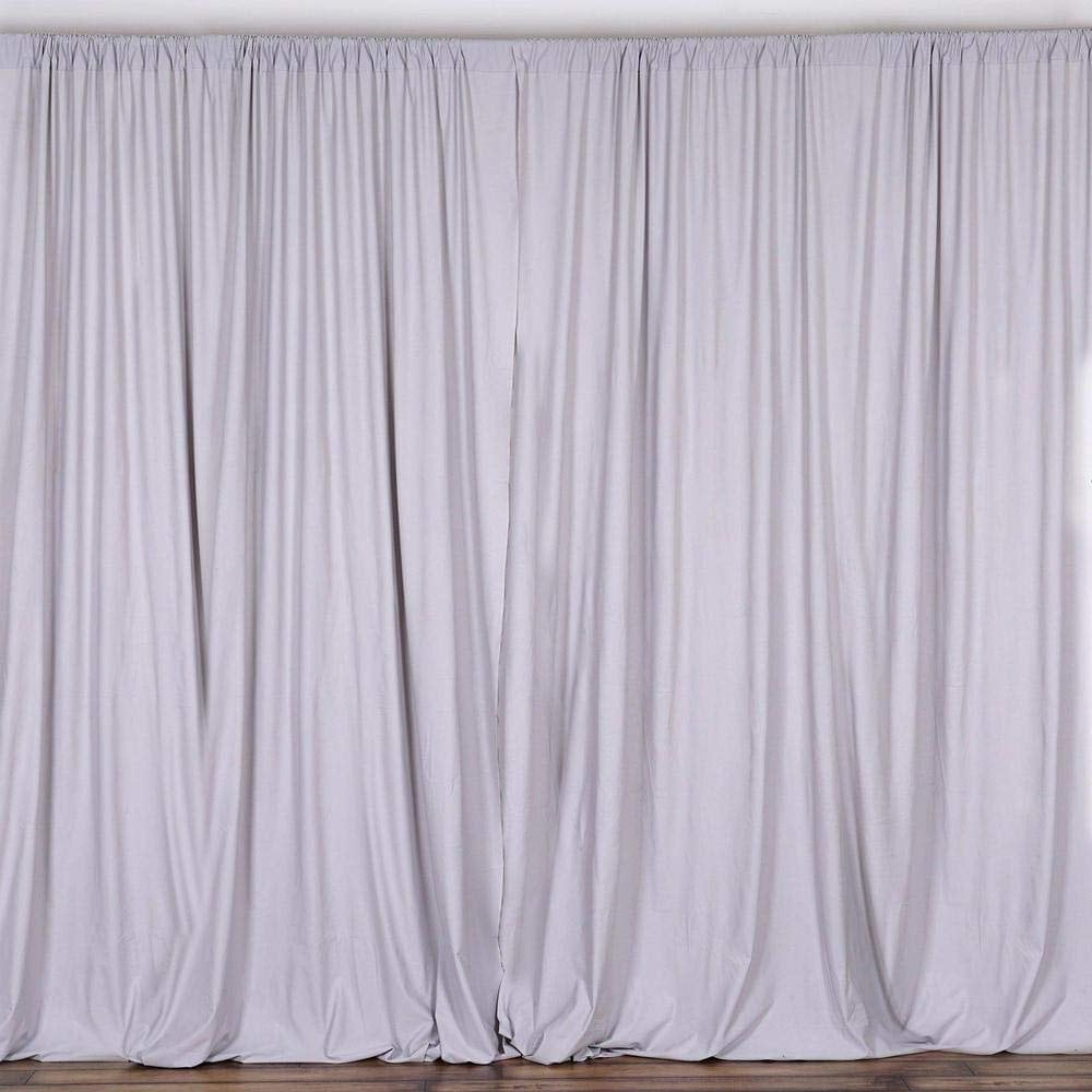 10 Feet Wide Polyester Backdrop Drapes Curtains Panels With - Etsy