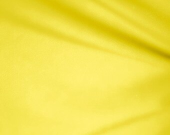 Yellow 60 Wide Premium Light Weight Poly Cotton Blend Broadcloth Fabric ...