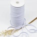1/4'' Wide X 144 Yards Braided Elastic - White (perfect for Sewing ...