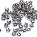 Pack of 500pcs 8MM SILVER Round Dome Metal Studs Spots Nailheads ...