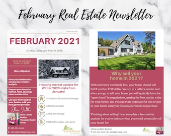 Real Estate Newsletter June Newsletter Real Estate Marketing Email ...