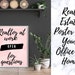 Realtor at Work Poster | Real Estate Quotes | Printable Realtor Quotes ...