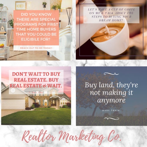 Real Estate Facebook Posts for Social Media, Engaging Posts, Social ...
