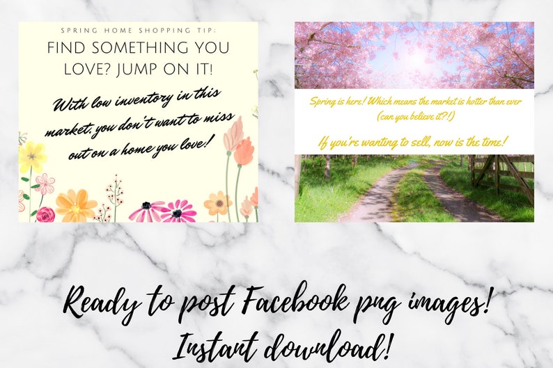Spring Facebook Posts for Real Estate Agents! | 2021 Spring Social ...