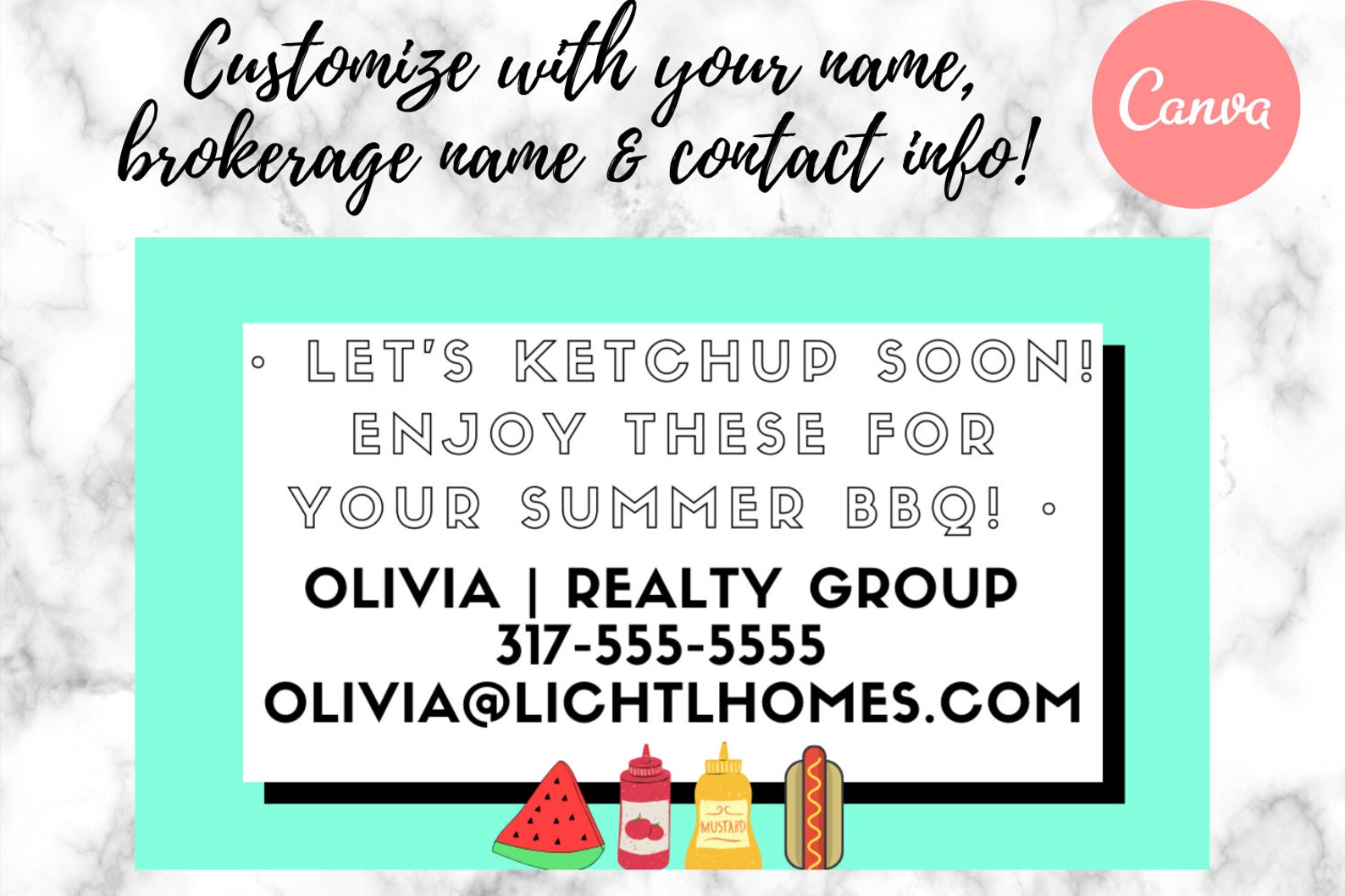 Customizable Real Estate Pop Tags Instant Download | Real Estate ...