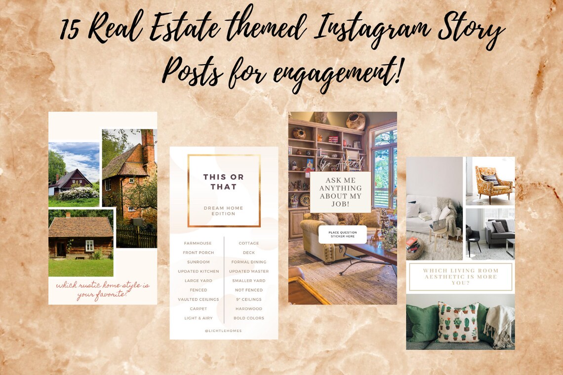 Real Estate Instagram Story Posts | Real Estate Instagram | Instagram ...