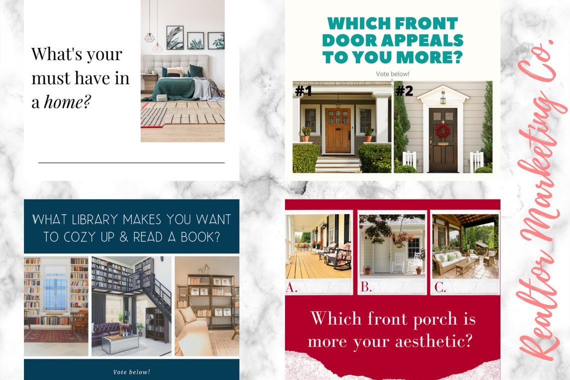 Real Estate Facebook Posts for Social Media, Engaging Posts, Social ...