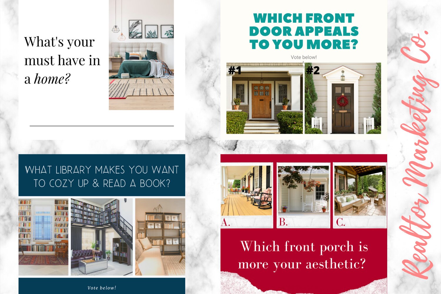 Real Estate Facebook Posts for Social Media, Engaging Posts, Social ...