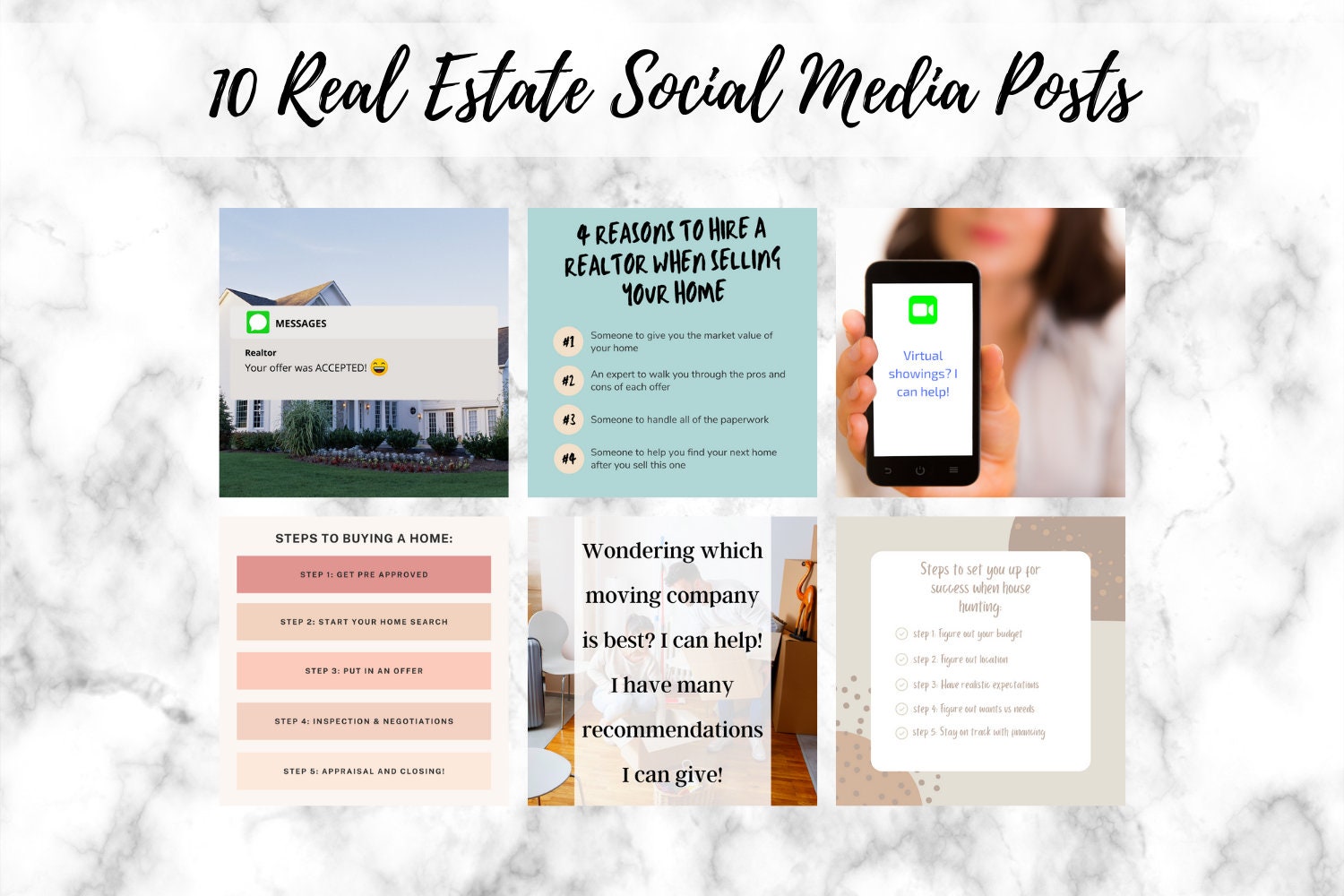 Real Estate Social Media Posts | Real Estate Marketing | Realtor ...
