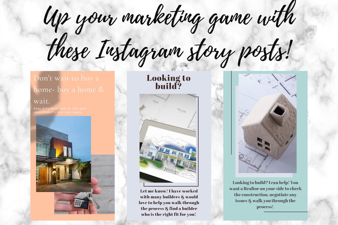 Instagram Story Posts for Real Estate Agents | Instagram for Realtors ...