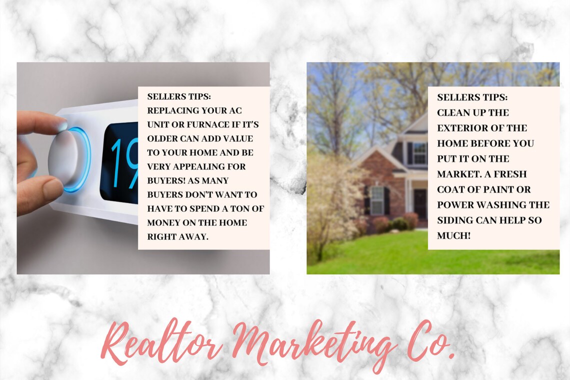 Real Estate Social Media Facebook Posts, Real Estate Sellers Tips ...