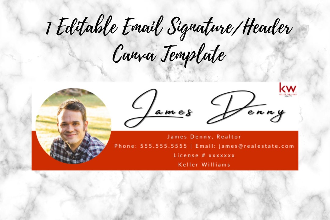 Real Estate Email Signature | Custom Email Signature | Real Estate ...