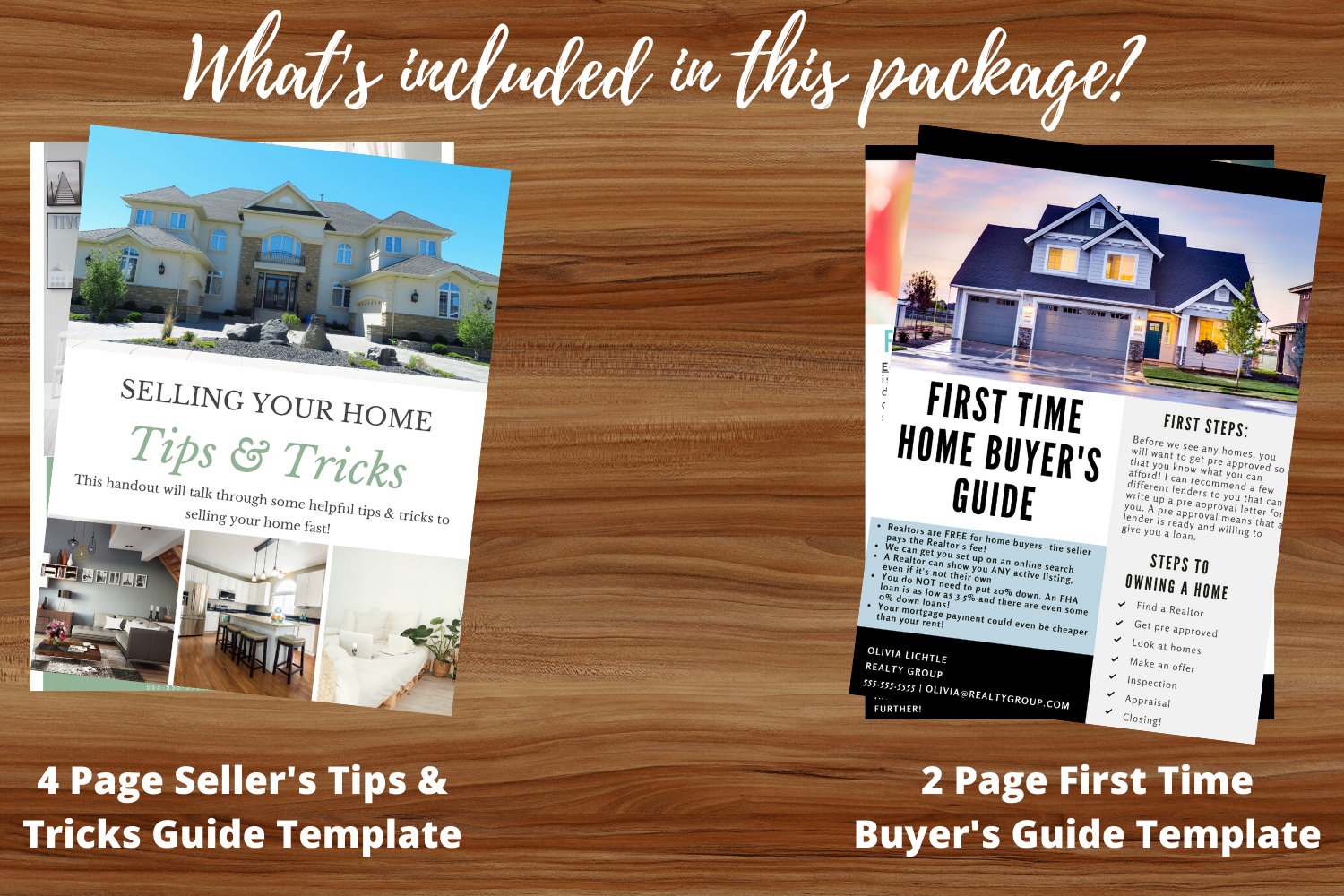 Real Estate Marketing Bundle Branding Kit Real Estate Marketing Package ...