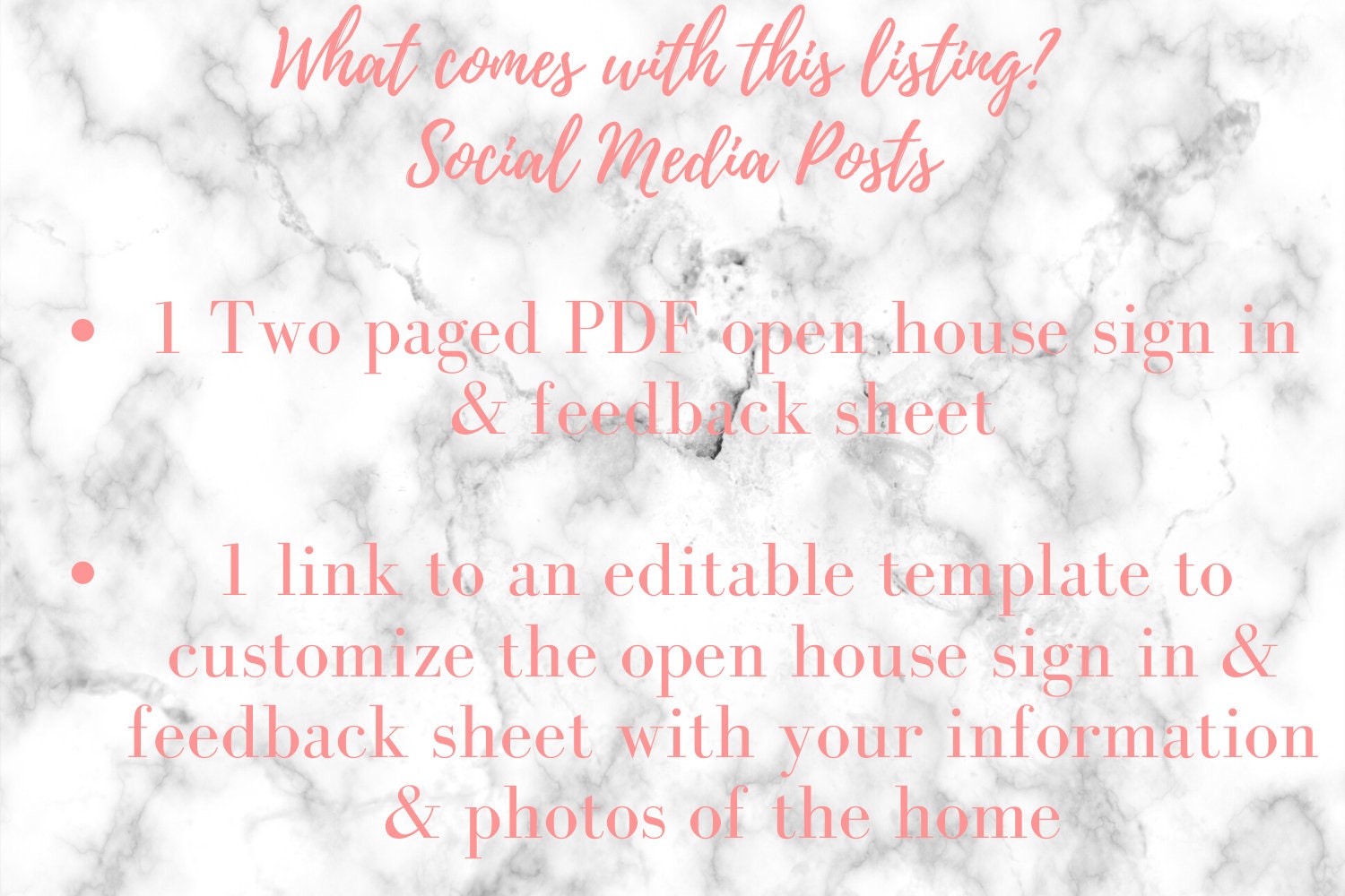 Open House Template | Real Estate Tools | Realtor Tools | Real Estate ...
