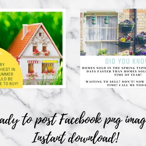 Spring Facebook Posts for Real Estate Agents! | 2021 Spring Social ...