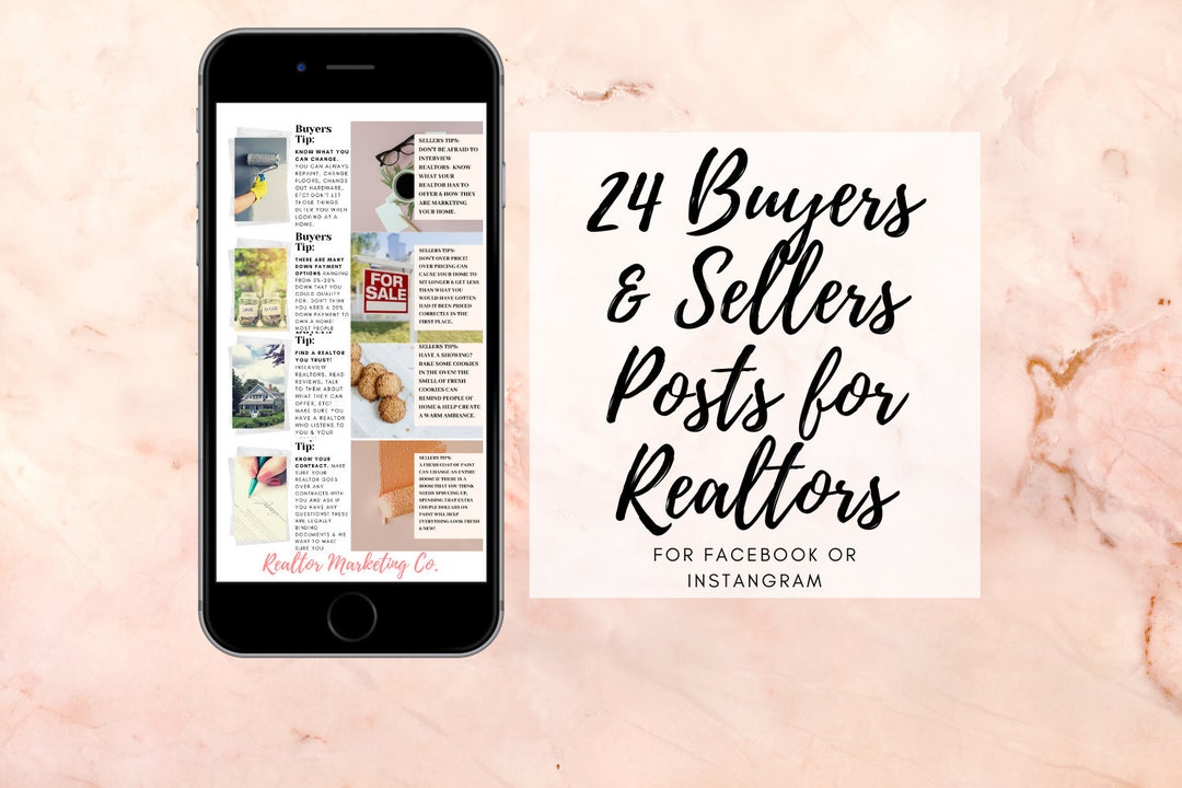 Buyers and Seller's Tips | Real Estate Social Media Marketing | Social ...
