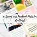 Spring Facebook Posts for Real Estate Agents! | 2021 Spring Social ...