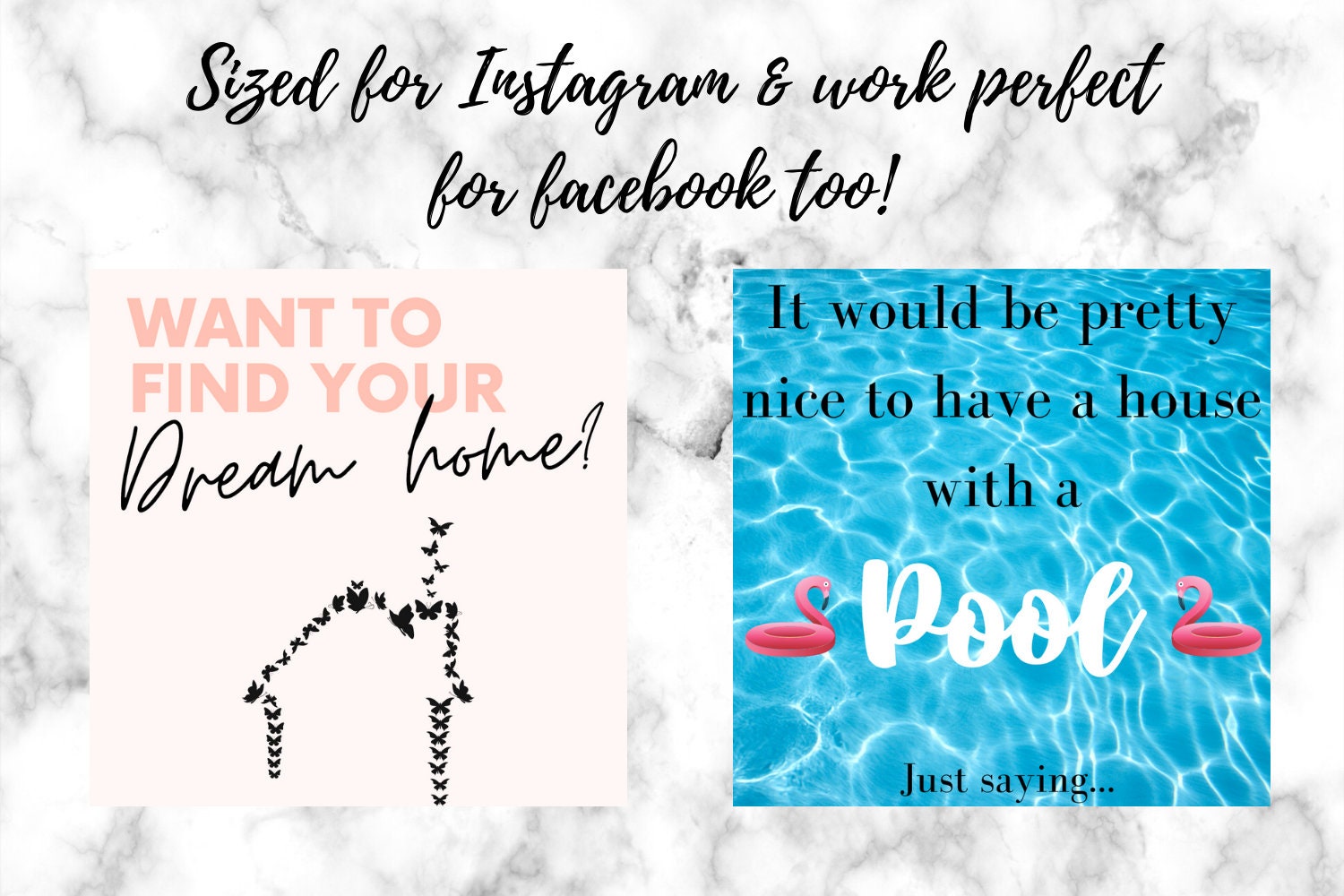 Summer Real Estate Instagram Posts | Real Estate Facebook Posts | Real ...