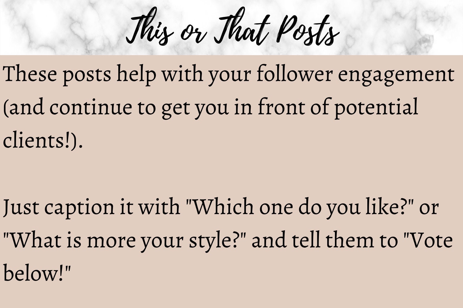 Real Estate This or That Social Media Posts Real Estate Marketing Real ...