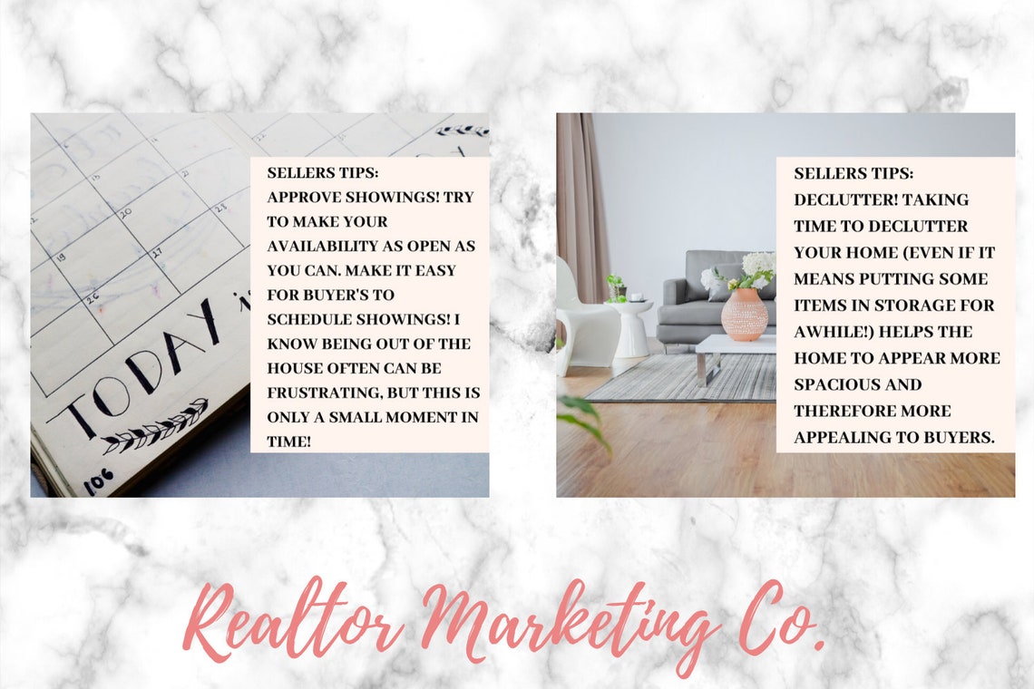 Real Estate Social Media Facebook Posts, Real Estate Sellers Tips ...