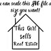 This Girl Sells Real Estate SVG File for Cricuit | Digital Download SVG ...