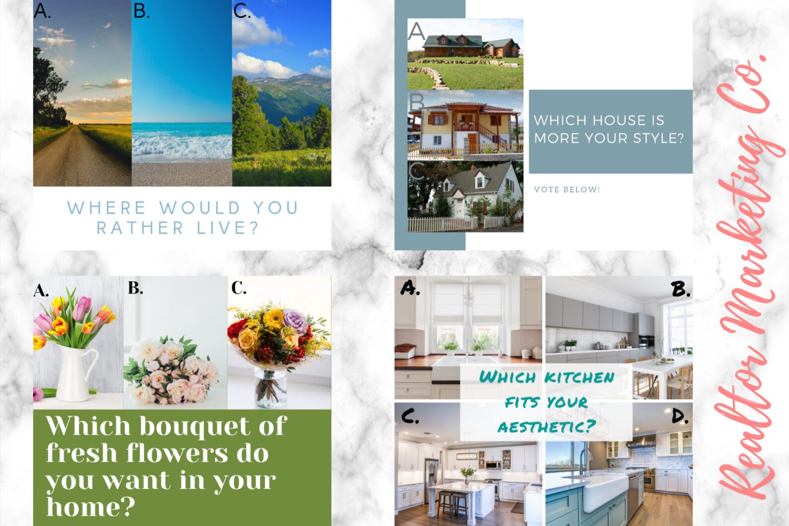 Real Estate Facebook Posts for Social Media, Engaging Posts, Social ...