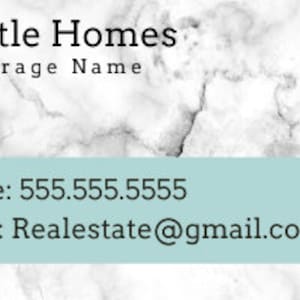 Custom Email Header for Real Estate Agents, Marble, Real Estate Social ...