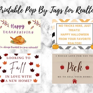 Real Estate Fall Bundle | Real Estate Marketing | Real Estate Fall ...