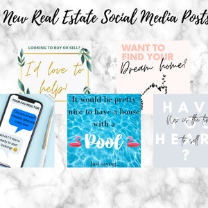 Summer Real Estate Instagram Posts | Real Estate Facebook Posts | Real ...