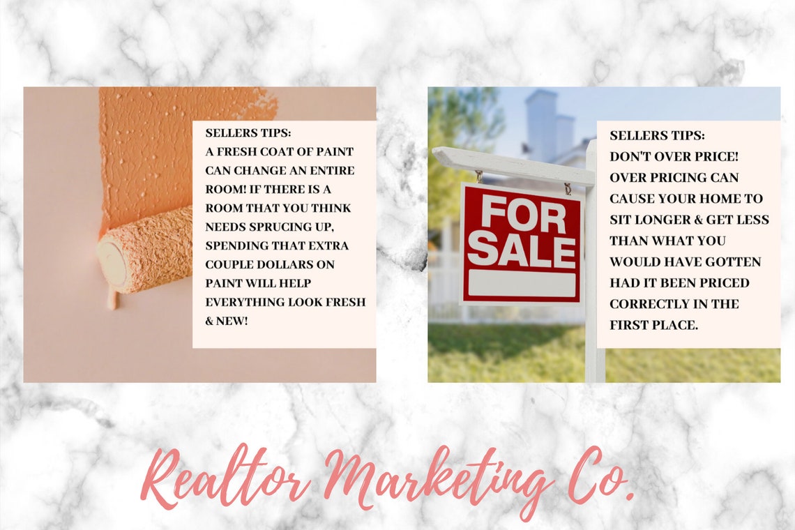 Real Estate Social Media Facebook Posts, Real Estate Sellers Tips ...