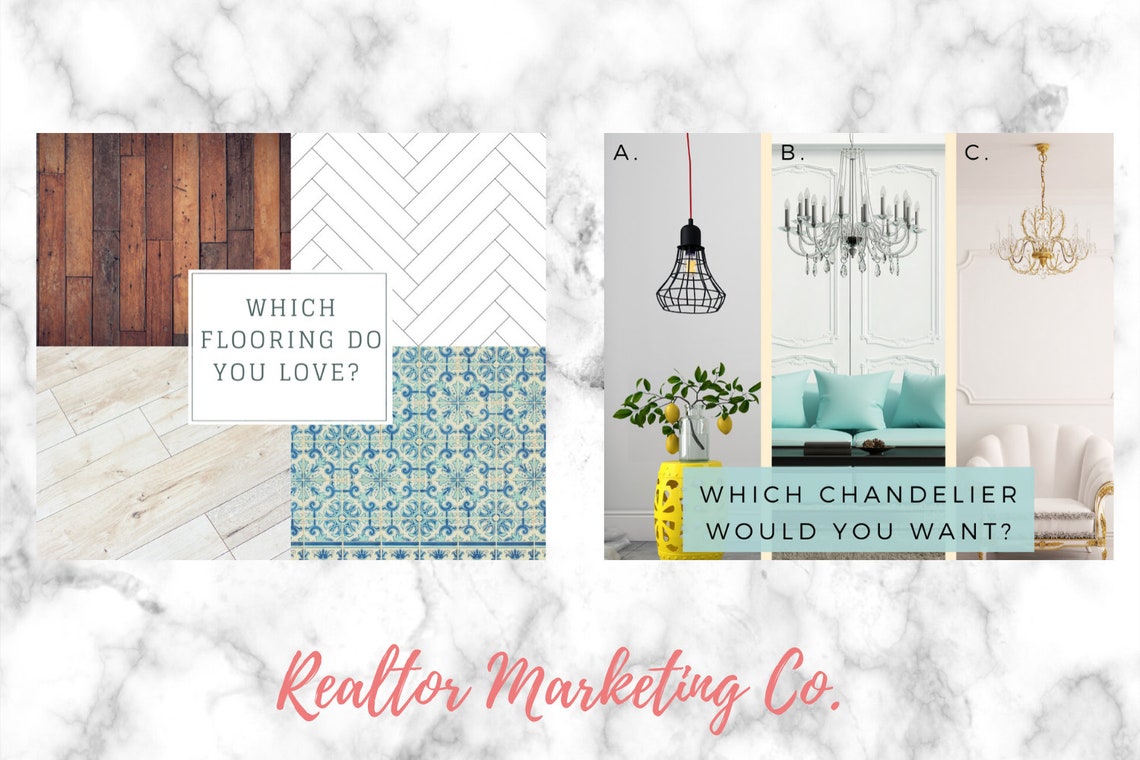 Real Estate Facebook Posts for Social Media Engaging Posts - Etsy