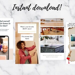 Real Estate Story Posts for Instagram and Facebook | Real Estate ...