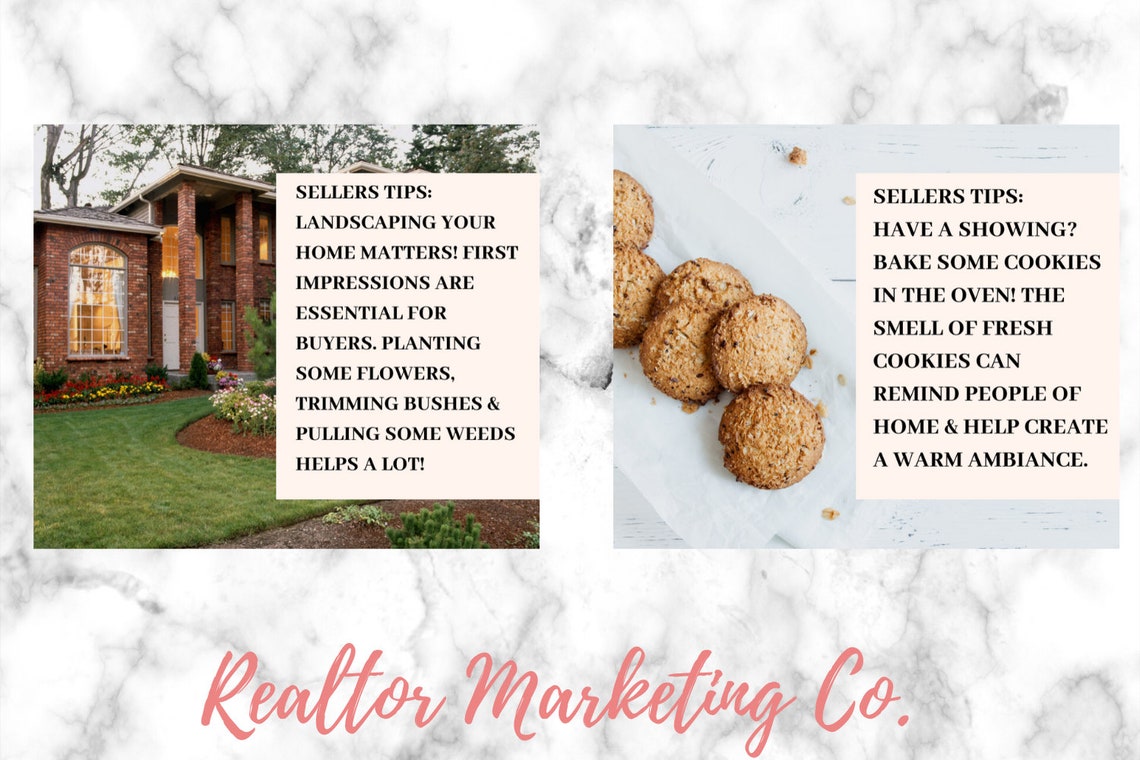 Real Estate Social Media Facebook Posts, Real Estate Sellers Tips ...
