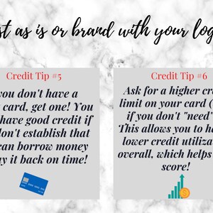10 Credit Tips Instagram Post for Realtors, Lenders, Title Companies ...