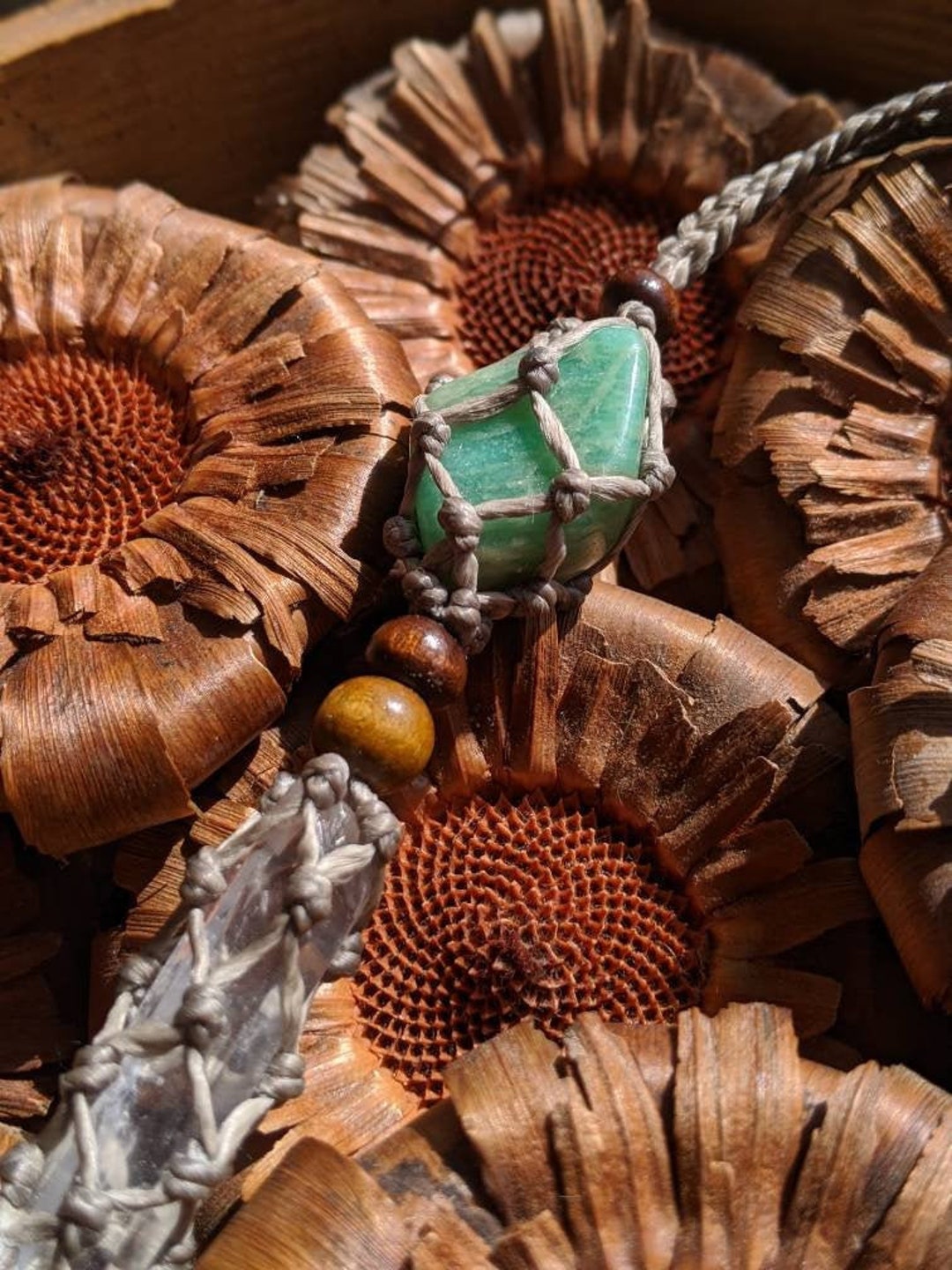 Beautiful Crystal Combination / Amazonite / Clear Quartz Point ...