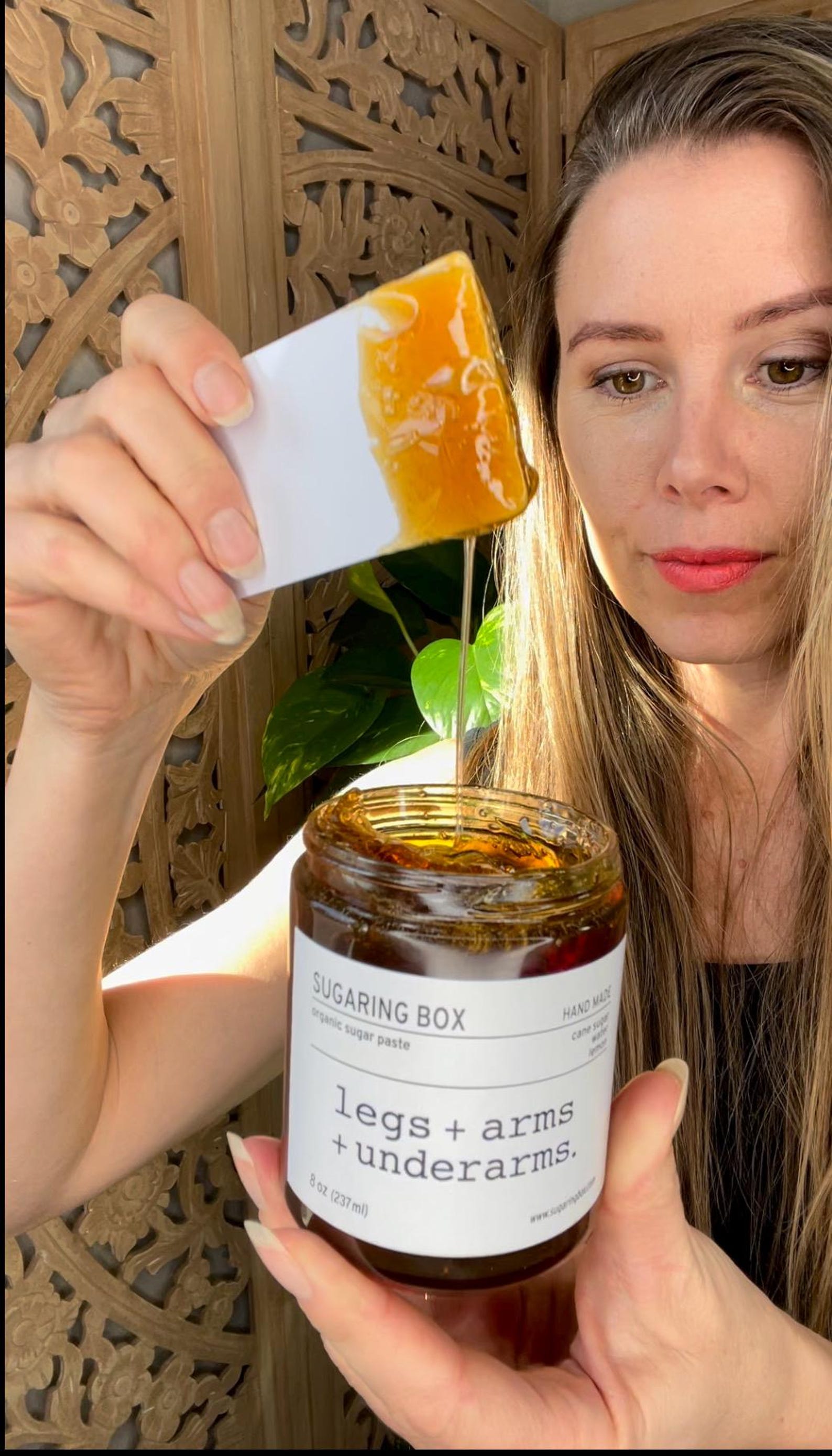 Organic Sugaring Paste Kit | DIY Hair Removal, Reusable Strips - Etsy